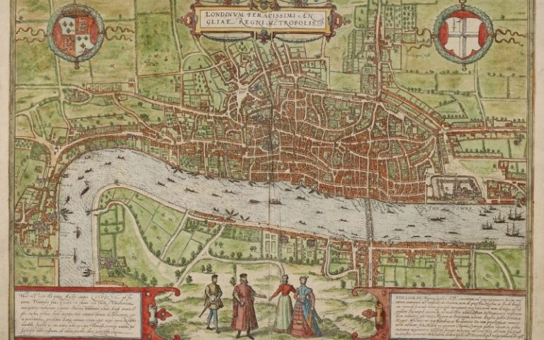 Maps of Tudor London - London Guided Walks