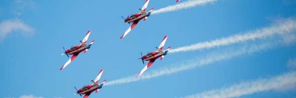 The History of Buckingham Palace Flypasts