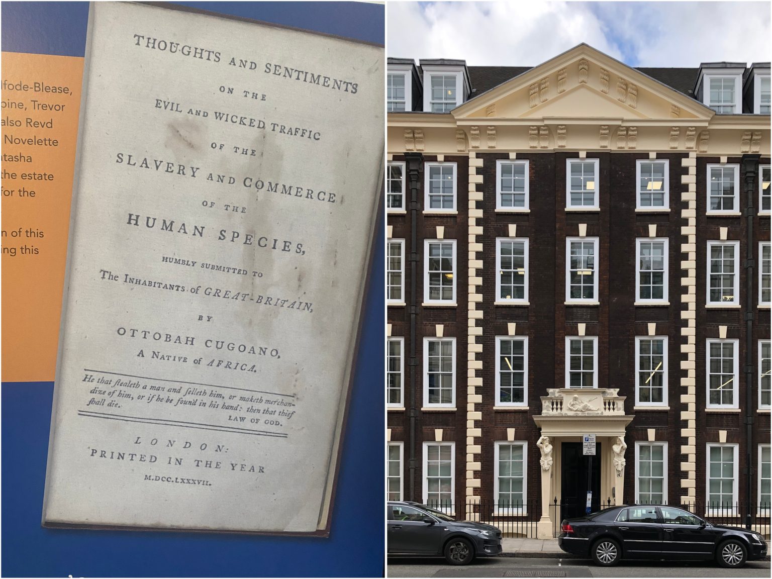 Ottobah Cugoano and the Cosways - London Guided Walks