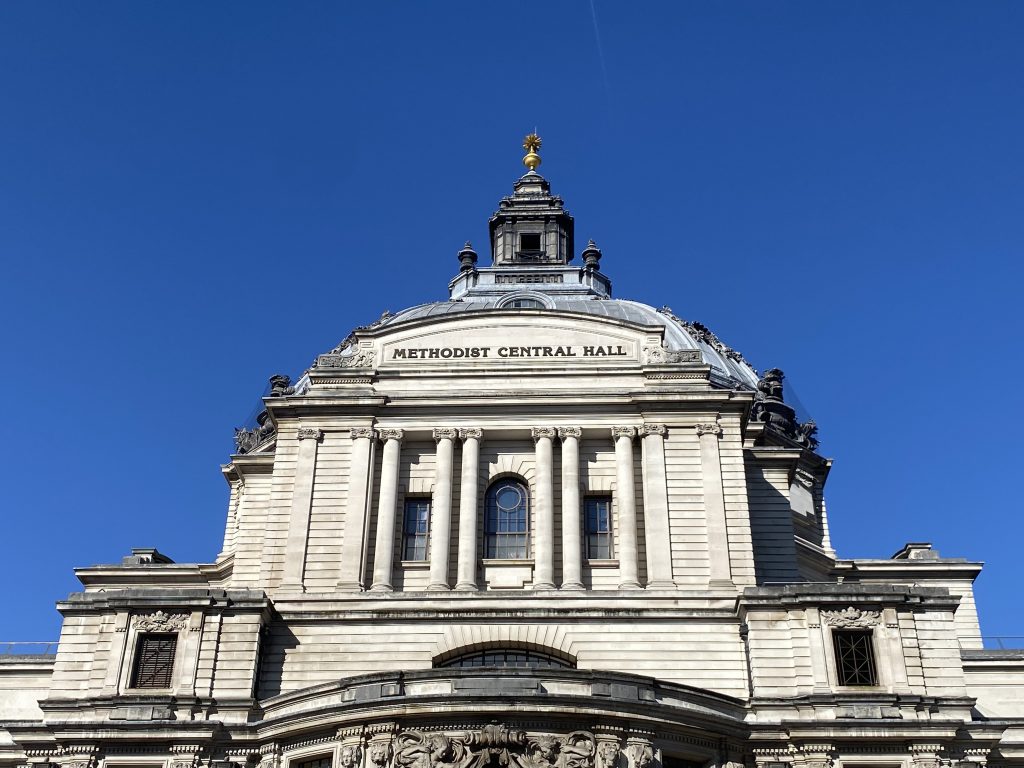 The Legacy of Methodist Central Hall - London Guided Walks